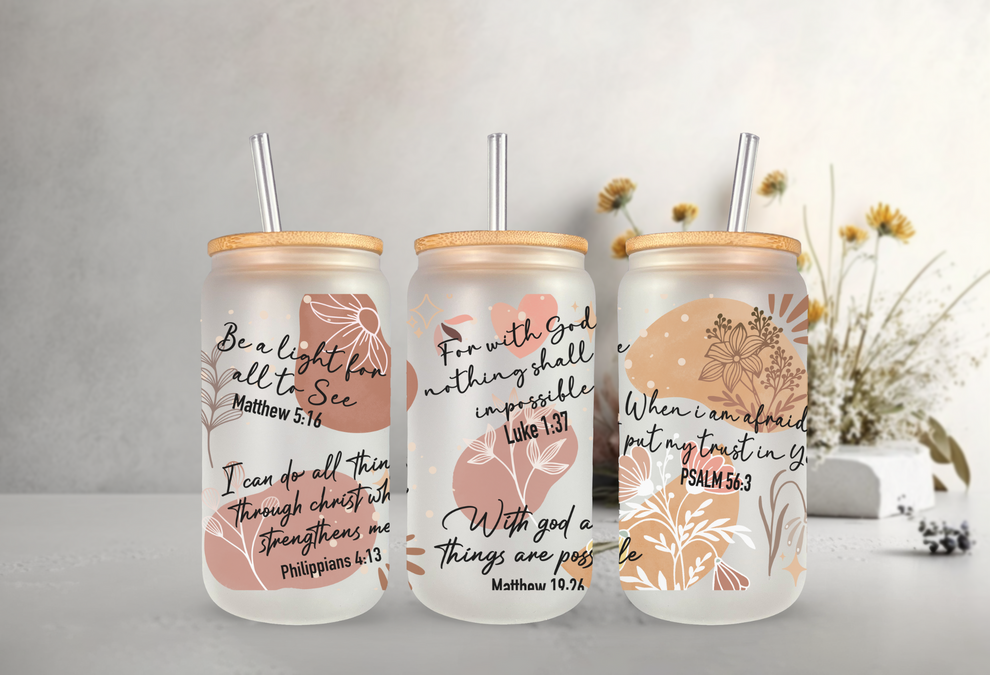 Bible Verses Glass – The Inspiration Haven