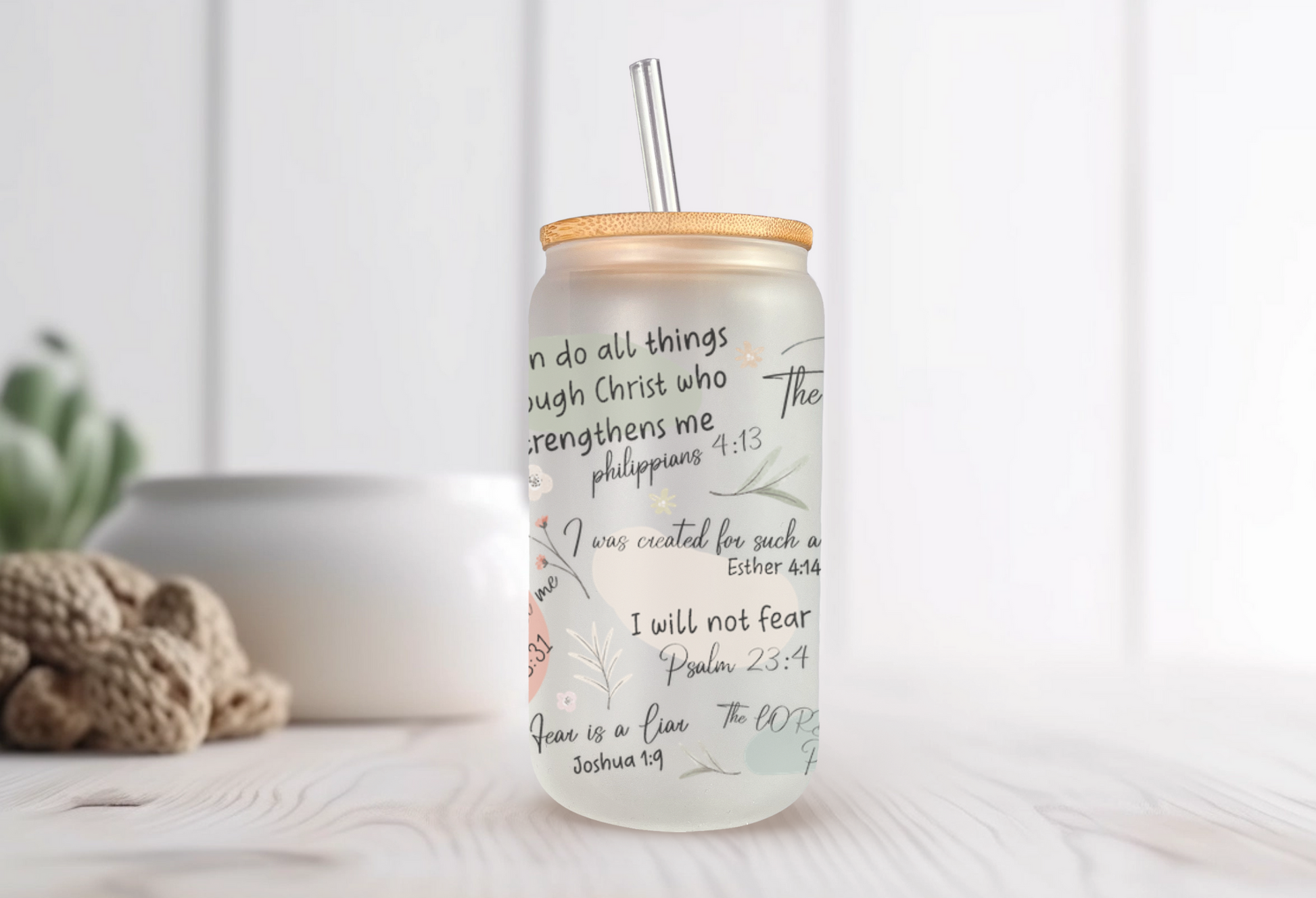 Bible Verses Glass – The Inspiration Haven